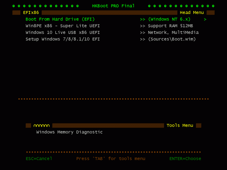 [UEFI-LEGACY] USB BOOT cứu hộ máy tính của anh Hoàng Khiển