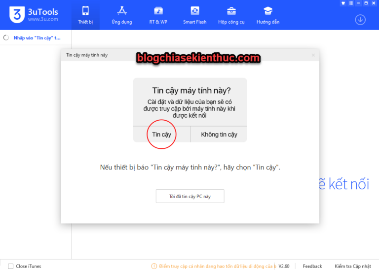 Cách sử dụng 3uTools để quản lý iPhone chuyên nghiệp