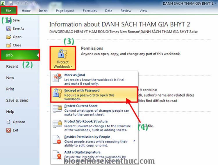  Tuts How To Create A Password For An Excel File Set A Password To 