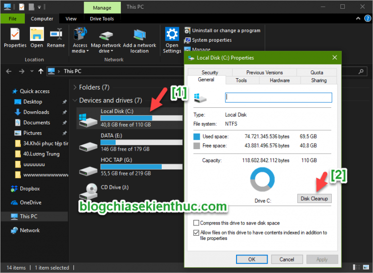 Cách dọn dẹp Windows 10, 11 sau khi Update, sạch 100%