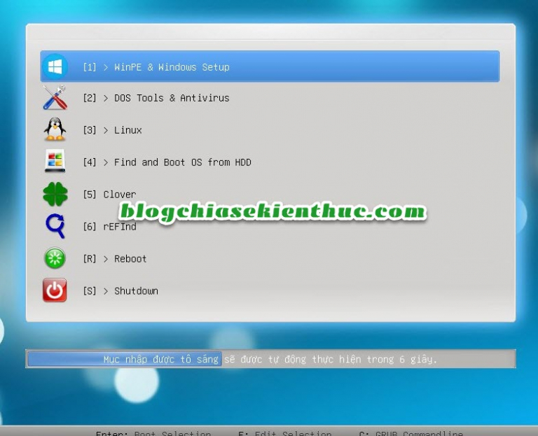 Bài đánh giá bộ công cụ cứu hộ máy tính Anhdv Boot 2019