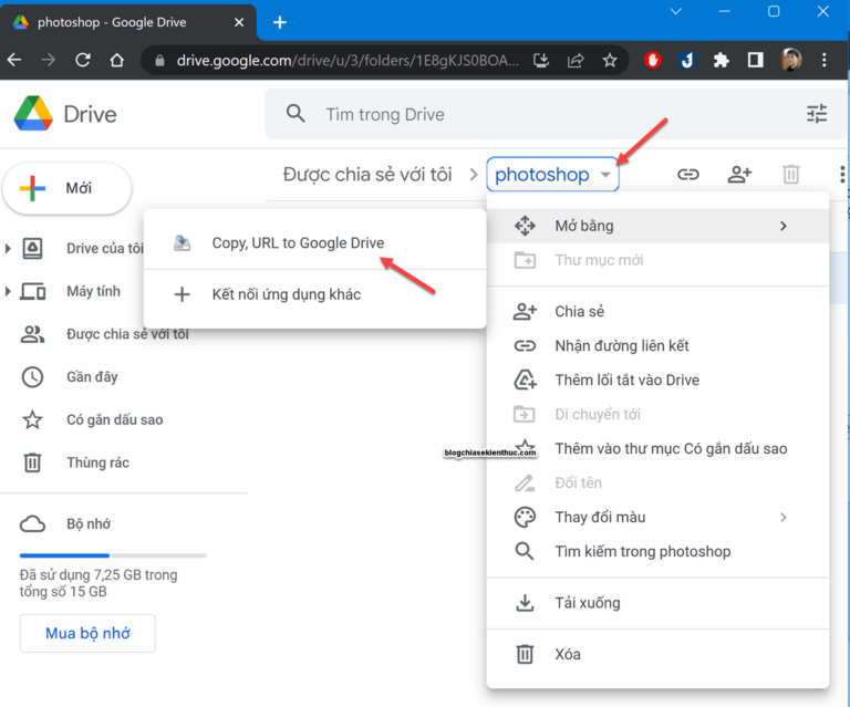 Cách copy thư mục Google Drive của người khác, rất dễ