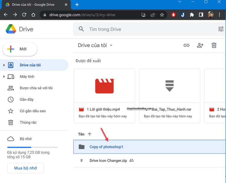 Cách copy thư mục Google Drive của người khác, rất dễ