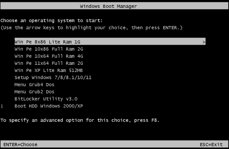 1 click tạo USB BOOT - HDD BOOT chuẩn UEFI/ LEGACY