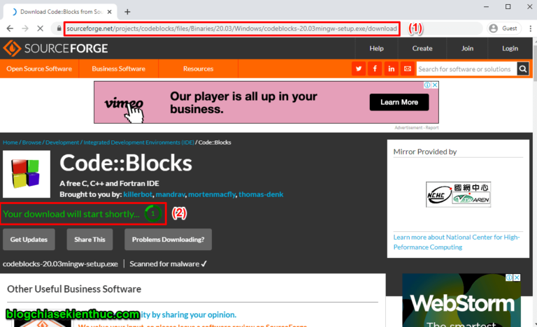 Hướng dẫn cài đặt CODE::BLOCK để lập trình C++ dễ dàng