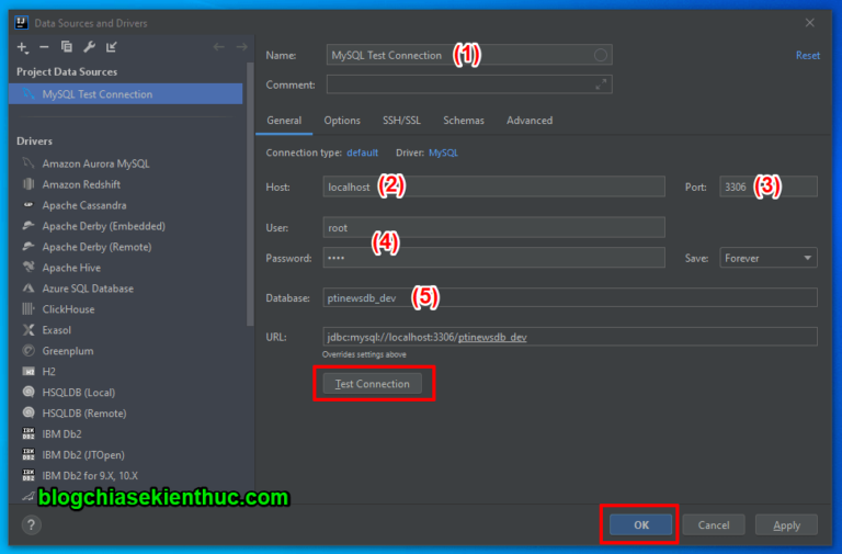 Hướng dẫn cách kết nối MySQL Server trong IntelliJ, rất dễ