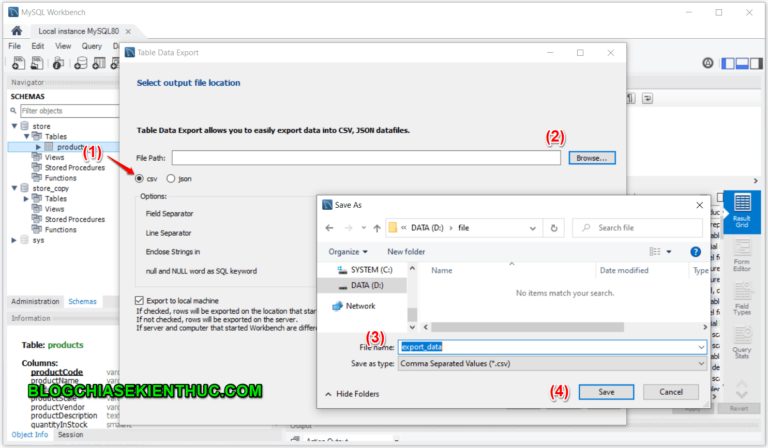 Cách Import dữ liệu từ các bảng khác nhau trong MySQL Workbench | TopDev