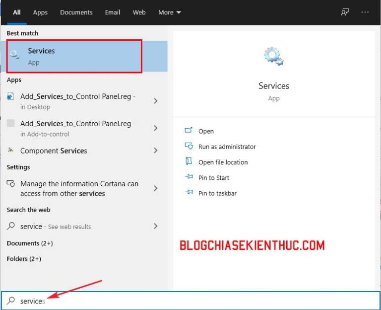 6 cách mở Services Management Console trên Windows 10 | TopDev