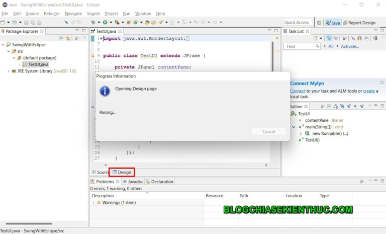 Cài đặt plugin WindowBuilder để lập trình Java Swing trên Eclipse