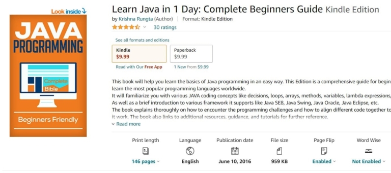 TOP 10 cuốn sách hay cho dân lập trình Java (sách tiếng anh)