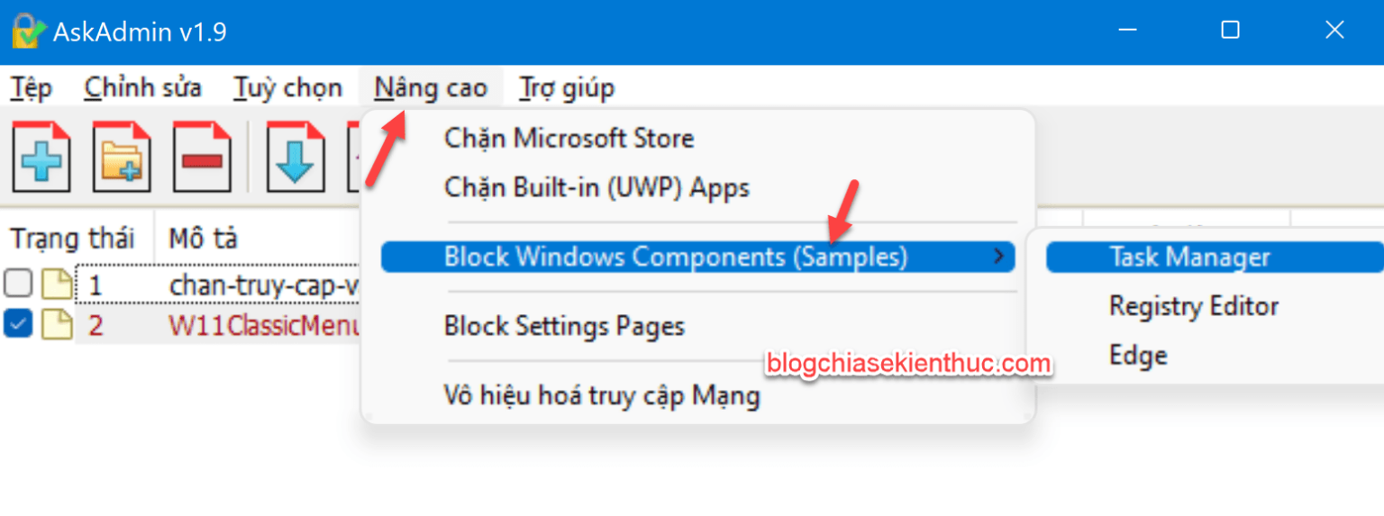Hướng dẫn cách vô hiệu hóa, tắt Task Manager trên Windows