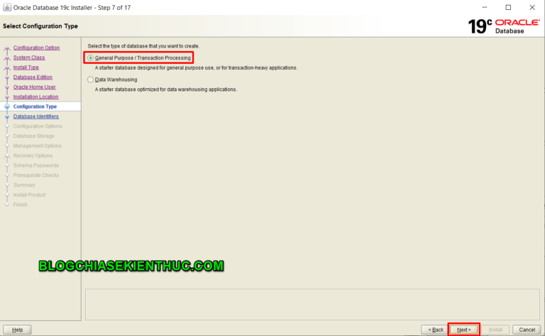Cách cài đặt Oracle Database trên hệ điều hành Windows