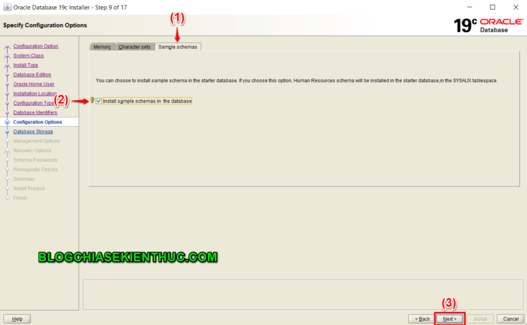 Cách cài đặt Oracle Database trên hệ điều hành Windows