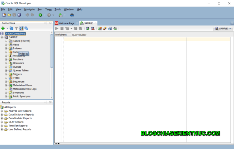 Cài đặt Sql Developer để Kết Nối Với Oracle Database