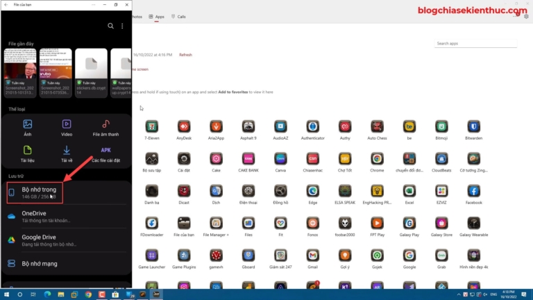 Cách sử dụng ứng dụng Phone Link trên Windows 10/11