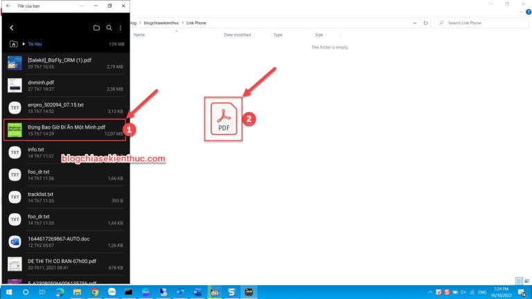 Cách sử dụng ứng dụng Phone Link trên Windows 10/11