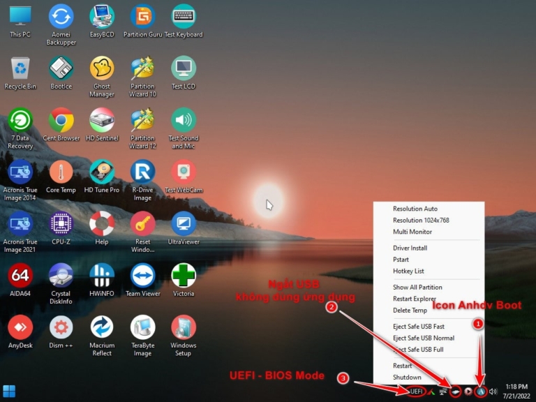 Tải Anhdv Boot 2024: USB BOOT hỗ trợ máy tính đời mới