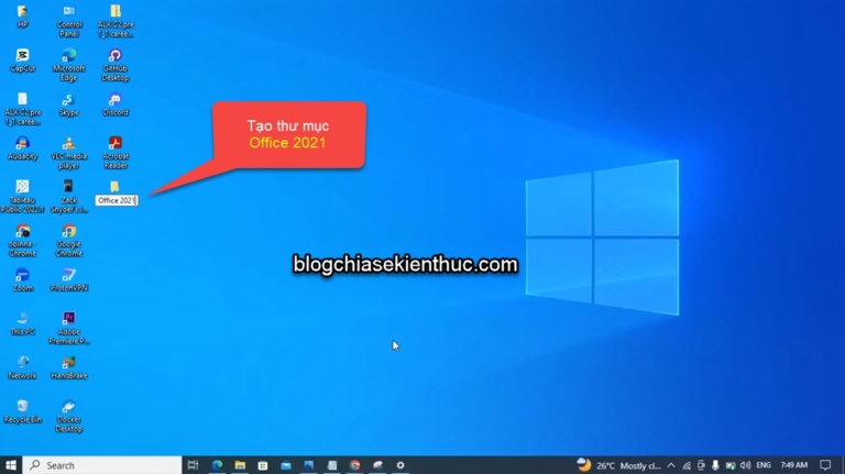 Cách cài Office chế độ tùy chỉnh (Pro Plus 2021, Office 365)
