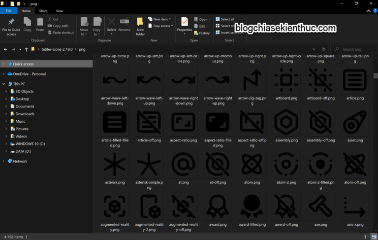 Tải về hơn 4000 icon (cho các bạn Designer và Web dev)