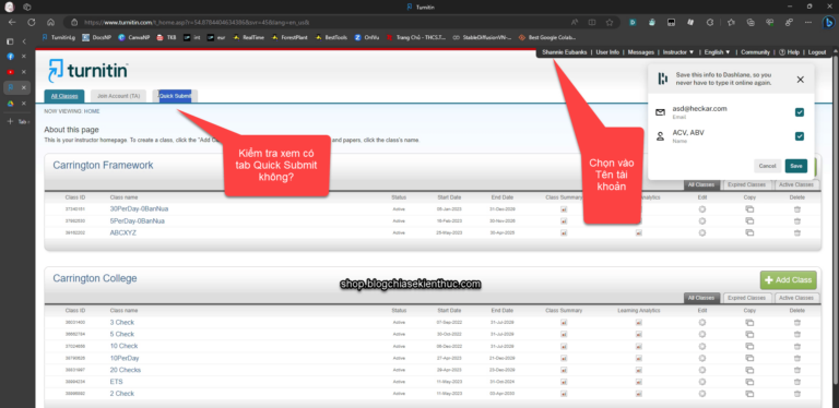 Cách check content AI bằng Turnitin Instructor chi tiết nhất