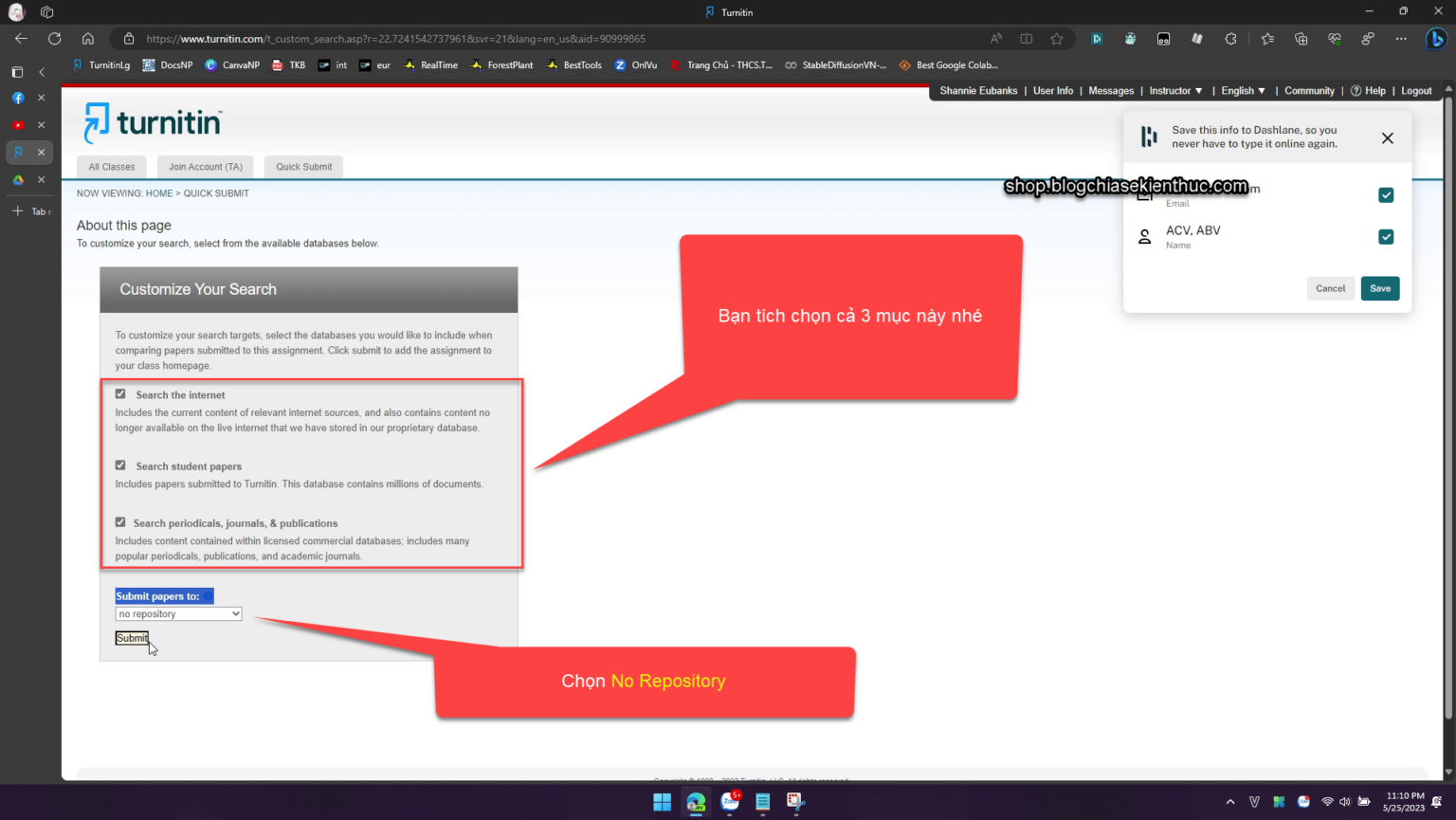 Cách check content AI bằng Turnitin Instructor chi tiết nhất