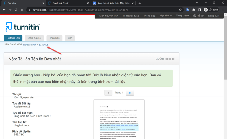 Cách check đạo văn bằng Turnitin hiệu quả nhất 2026