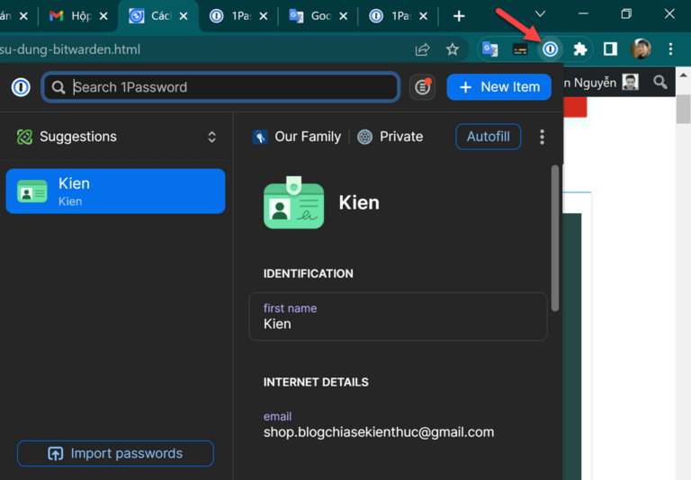 Cách sử dụng 1Password để quản lý mật khẩu từ A-Z