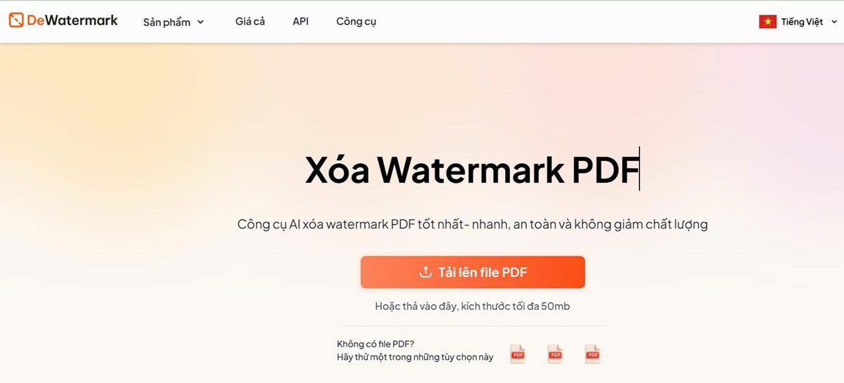 3 cách xóa watermark trong PDF nhanh - đẹp - dễ